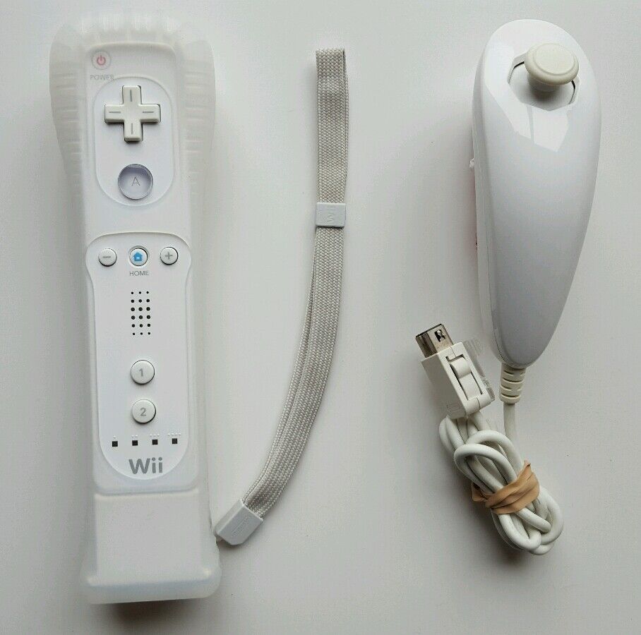 Genuine NINTENDO Wii/U télécommande + Motion Plus + original Nunchuk ... Genuine NINTENDO Wii/U télécommande + Motion Plus + original Nunchuk ...