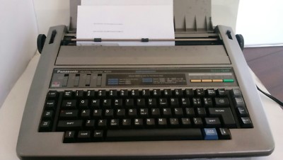 Typewriters & Word Processors - Panasonic Electric Typewriter