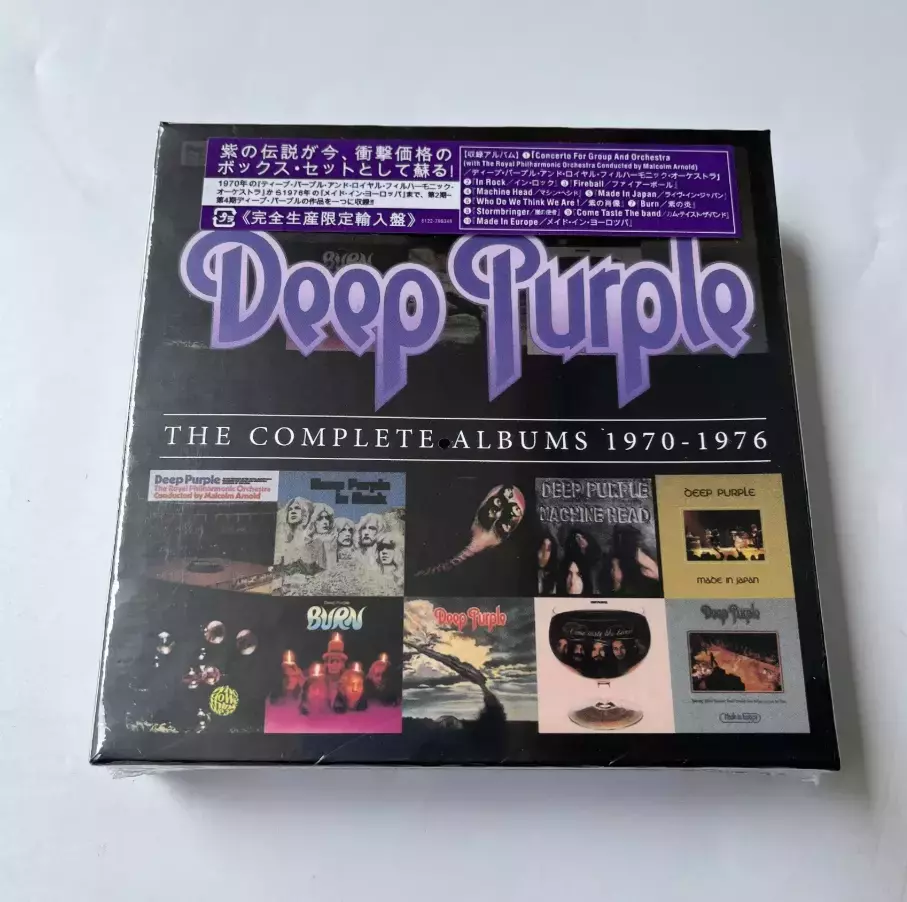Deep Purple Complete 1970-1976 Album 10CD Collection Box Set New & SealedのeBay公認海外通販｜セカイモン