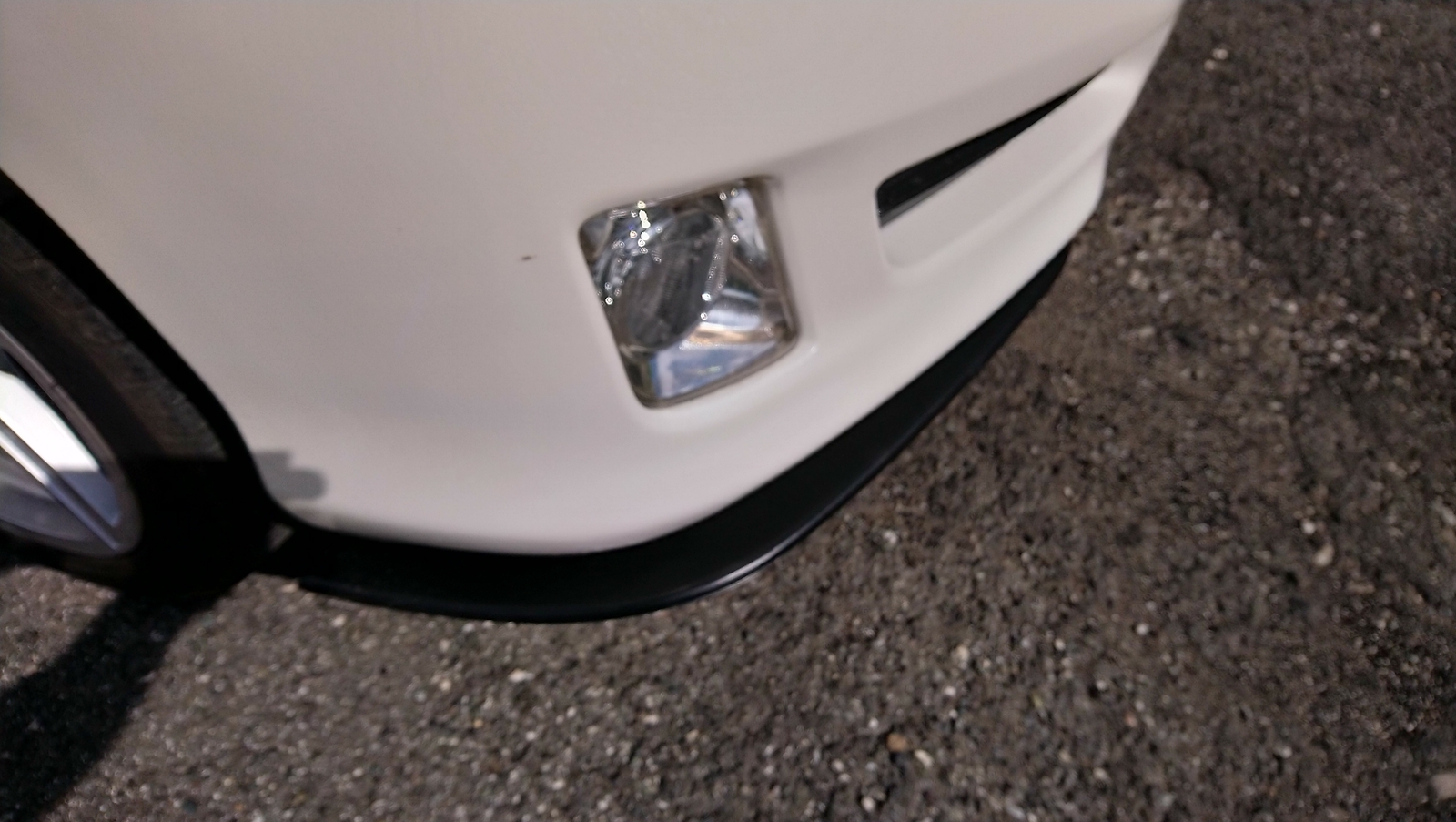 Universal 24" x 5" 2PCS Type 3 Quick Front Bumper Lip Splitter EZ ...