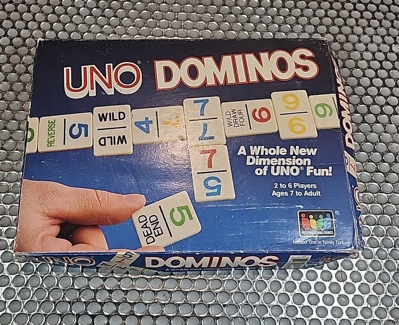 UNO Dominos (1986) Board Game – Board Game Guys