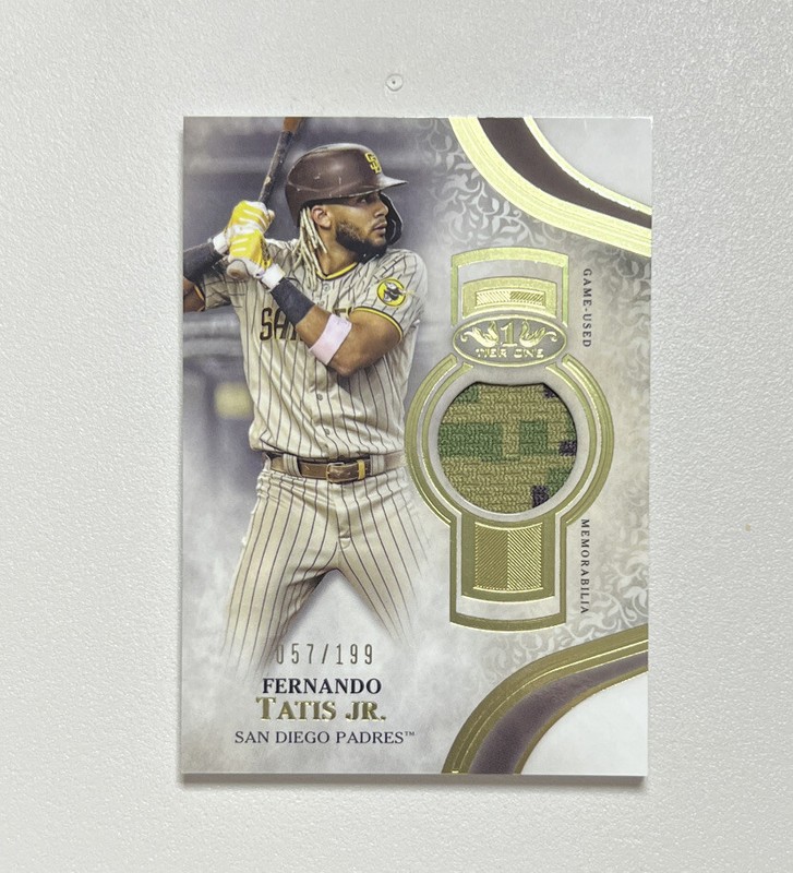 Topps Tier One Baseball Card Big Image Gallery