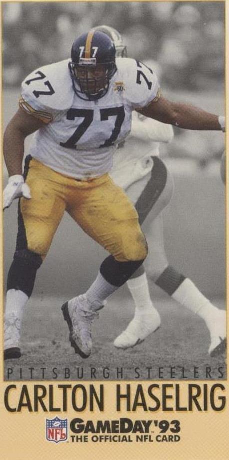 1993 Fleer GameDay - Carlton Haselrig #436 for sale online | eBay