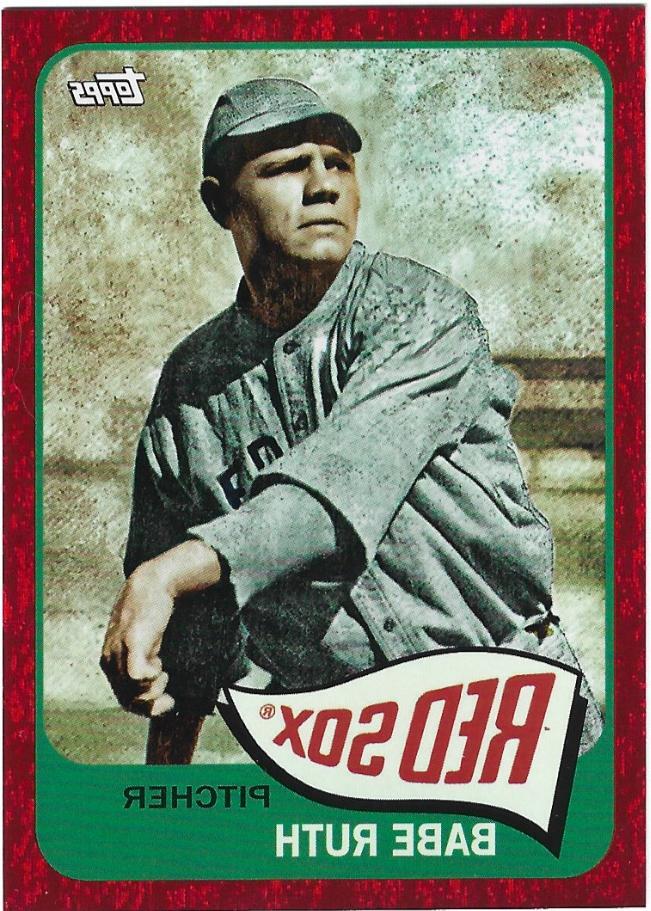 2023 Topps Archives - 1965 Topps Babe Ruth #112 Red Hot Foil /50 for ...