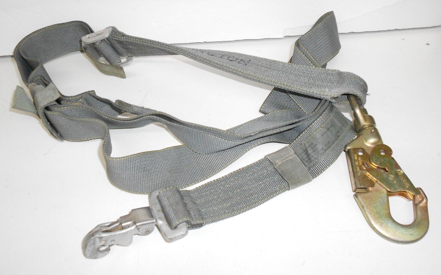 USGI Air Warrior Aircrew Personal Restraint Tether PRT w/swivel Free ...