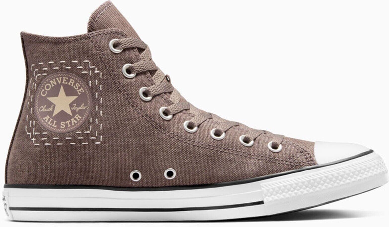 Size 10 - Converse Chuck Taylor All Star High Boro Stitch - Pure Pumice ...