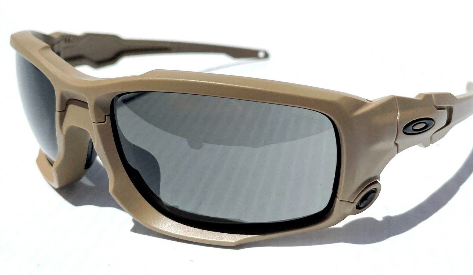 NEW Oakley SI SHOCKTUBE Desert Terrain Tan BALLISTIC Grey NEW Oakley SI SHOCKTUBE Desert Terrain Tan BALLISTIC Grey