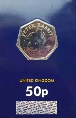 2020 Peter Rabbit 50p Value, Mintage & Coin Worth