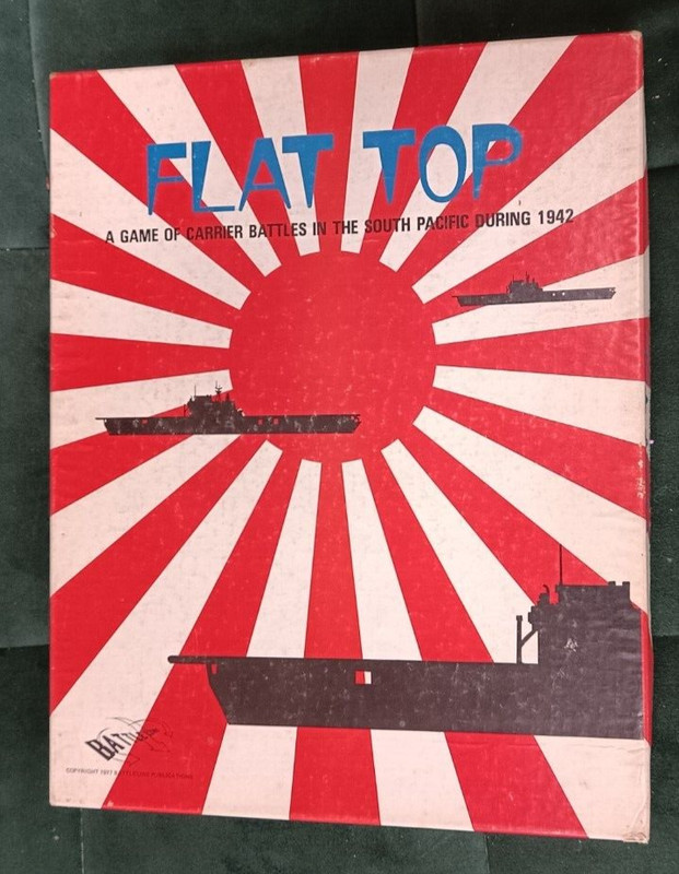 Flat Top (1977) Board Game – Board Game Guys