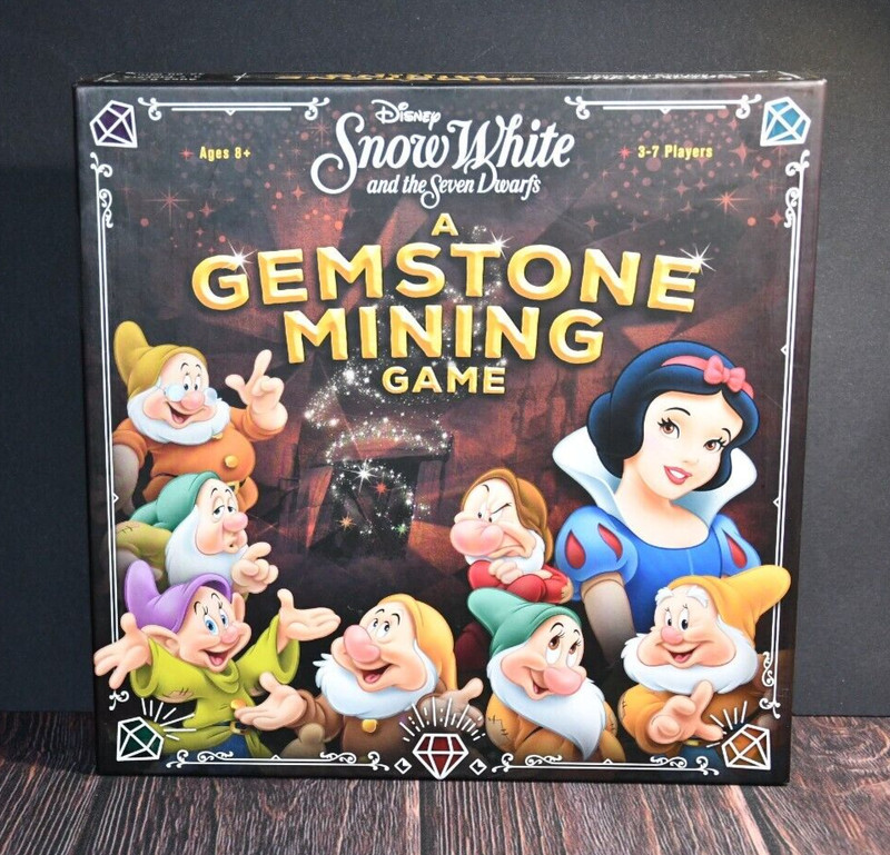 Snow White and the Seven Dwarfs: A Gemstone Mining Game (2018) Board ...