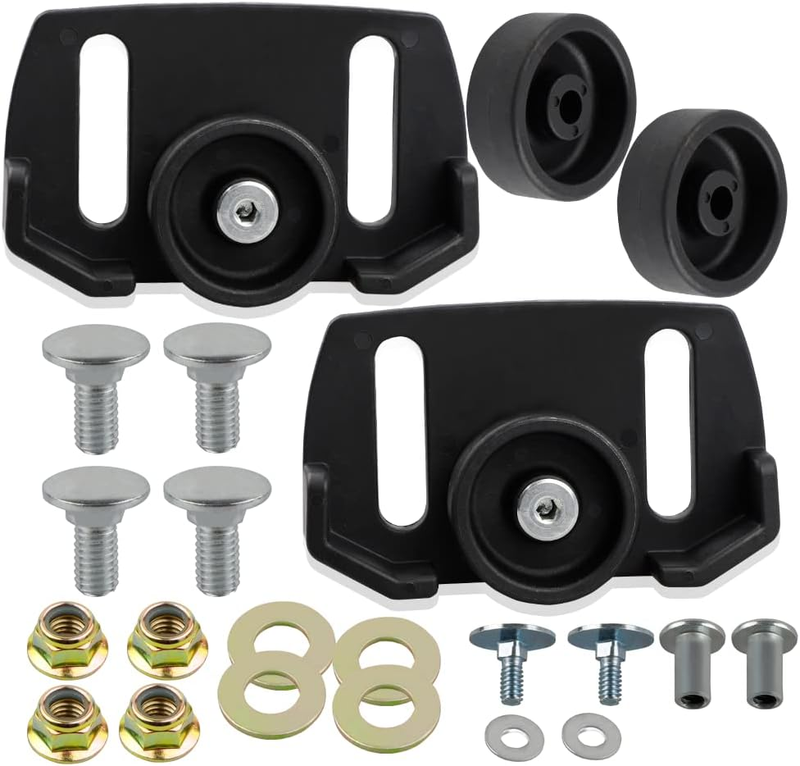 Snowthrower | Universal Roller Wheel Skid Slide Shoes For Snow Blower