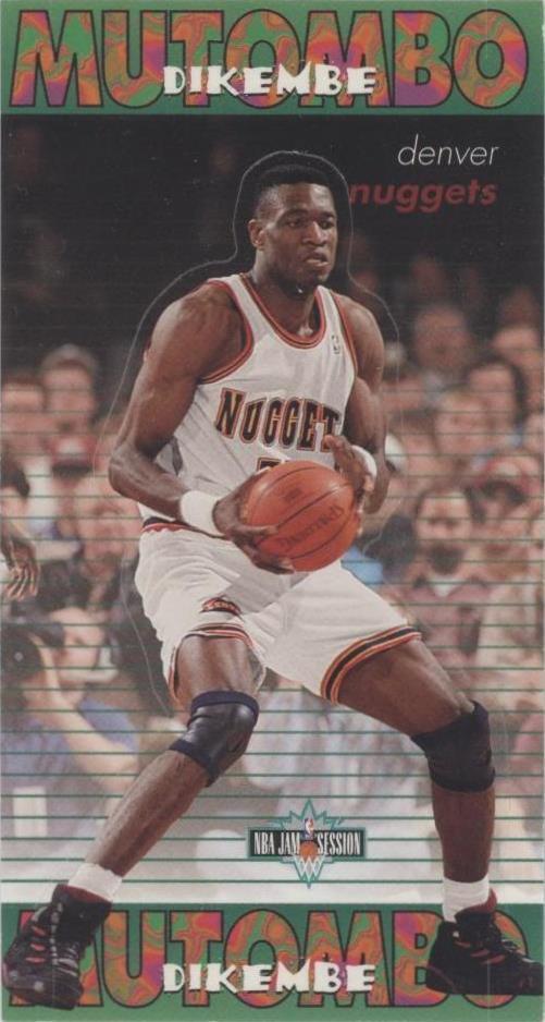 1995-96 Fleer NBA Jam Session - Pop-Ups Dikembe Mutombo #20 for sale ...