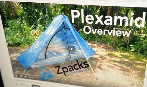 Zpacks Plexamid Ultralight One Person Tent - Great ConditionのeBay公認海外通販 ...
