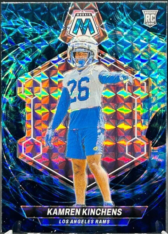 2024 Panini Mosaic - Rookies Kamren Kinchens #379 Genesis Mosaic Prizm ...
