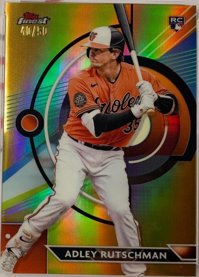 2023 Topps Finest - Gold Refractor #22 Adley Rutschman /50 (RC) for ...