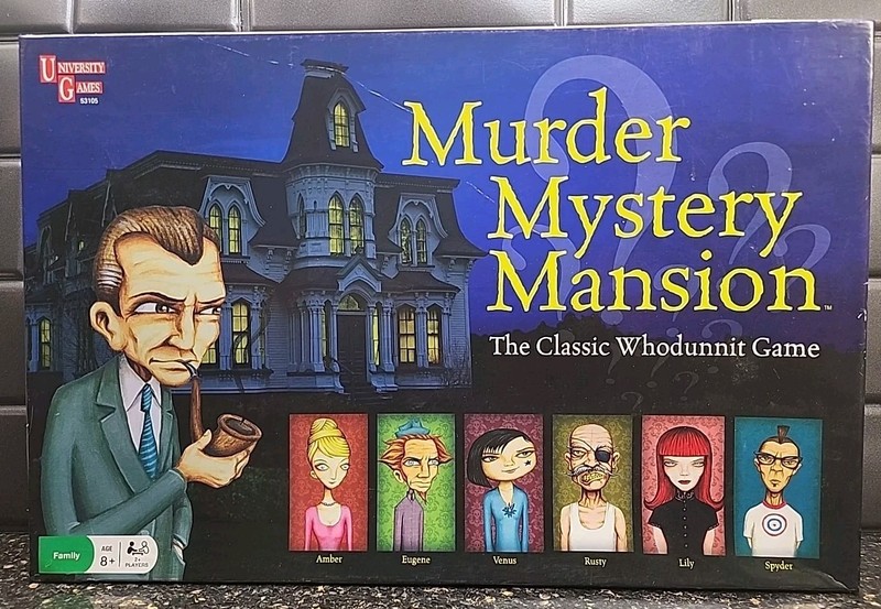 Murder Mystery Mansion (2008) Board Game – Board Game Guys