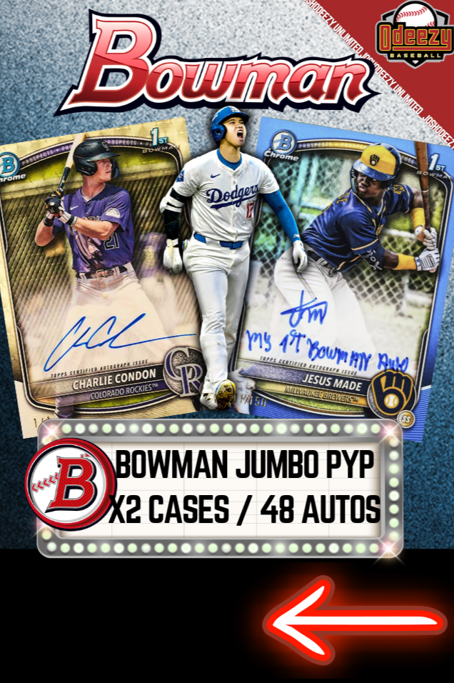 Bowman Jumbo Double Case PYP | eBay Live Video