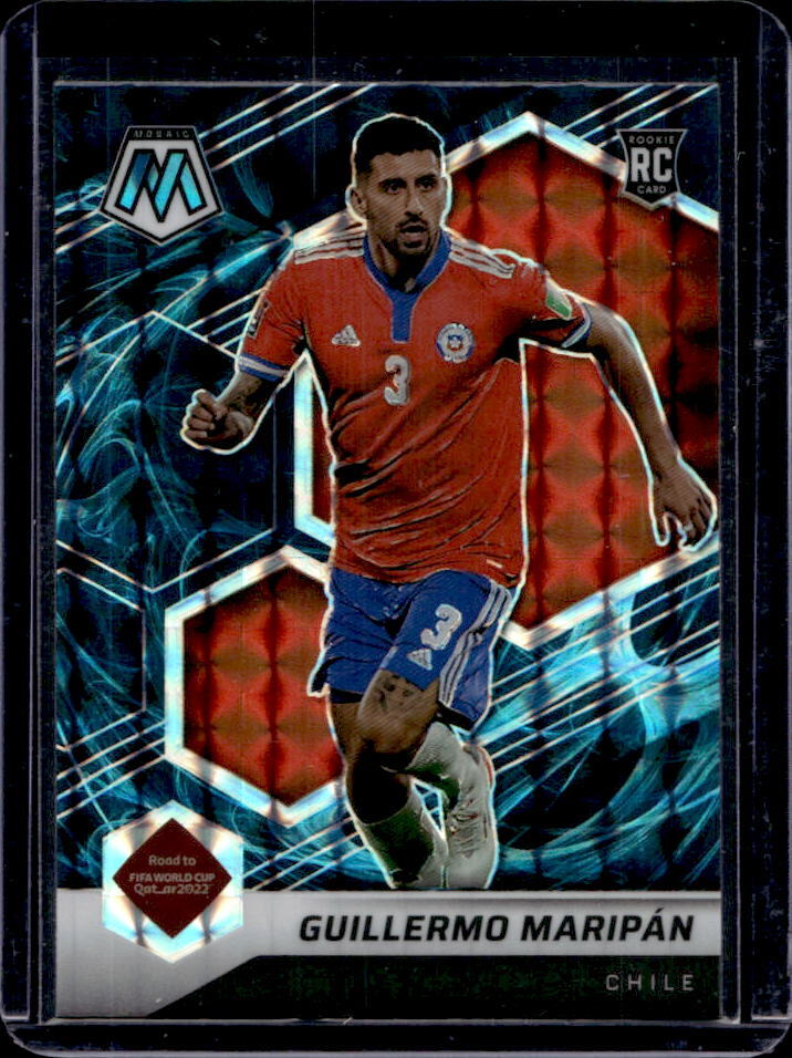 2021-22 Panini Mosaic FIFA Road to World Cup - Genesis Mosaic Prizm #167 Guillermo Maripan for ...