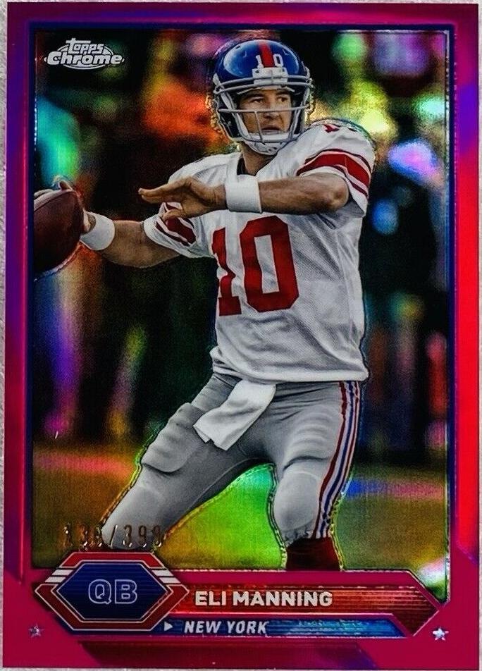 2023 Topps Composite - Topps Chrome Eli Manning #23 Magenta Refractor /399 for sale online | eBay