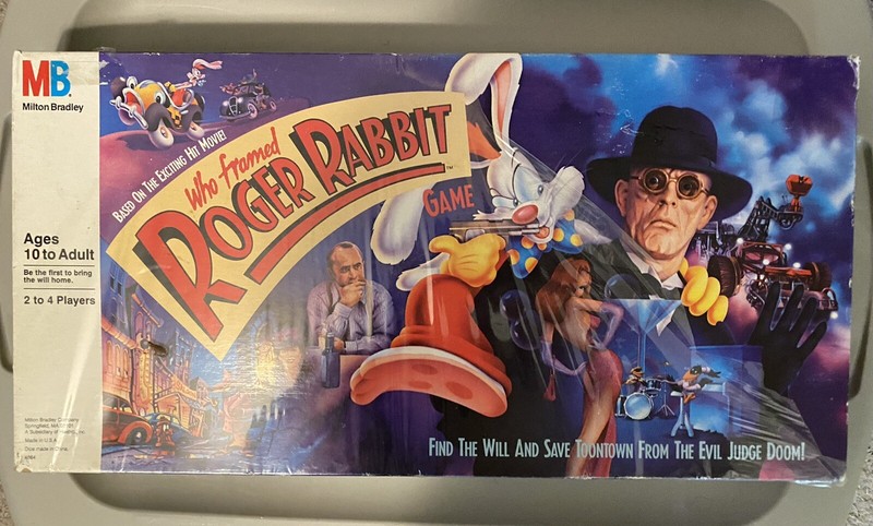 Who Framed Roger Rabbit? (1987) Board Game – Board Game Guys