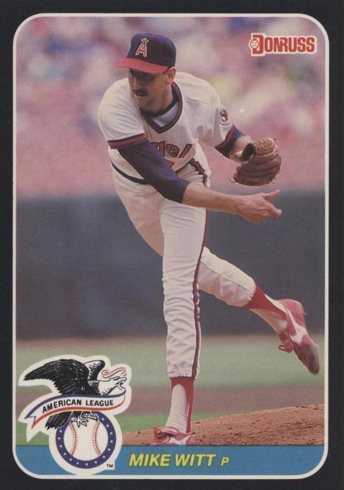 1987 Donruss All-Stars - Mike Witt #51 for sale online | eBay