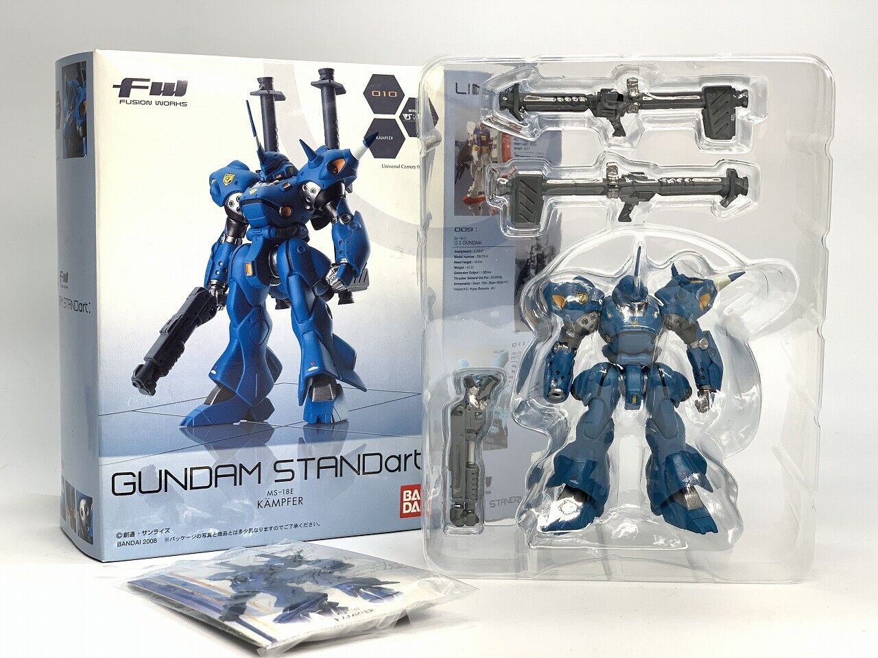 Bandai FW Fusion Works GUNDAM STANDArt: No.010 MS-18E Bandai FW Fusion Works GUNDAM STANDArt: No.010 MS-18E