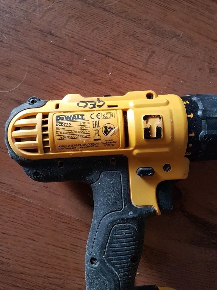 DeWalt DCD776 18v 18 v Volt Cordless Combi Hammer Drill Driver Body ... DeWalt DCD776 18v 18 v Volt Cordless Combi Hammer Drill Driver Body ...