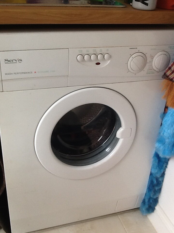This Servis washing machine will give you a good wash for many more ...
