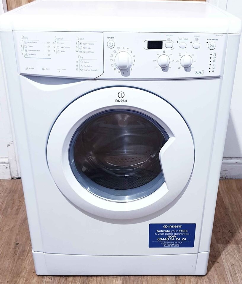 7kg Indesit Washer Dryer - Excellent condition/ Free local delivery and ...