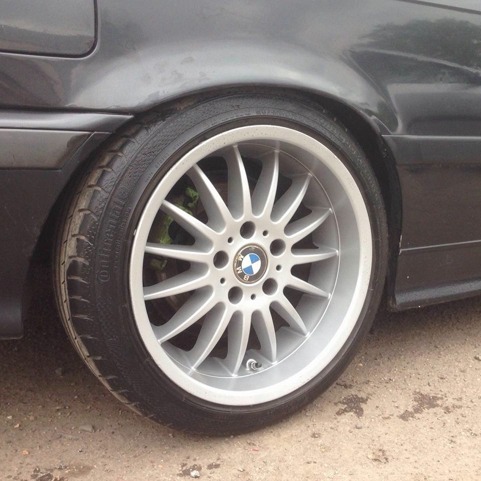 17 inch Bmw Deep Dish Alloy Wheels and Tyres (e36,e46,330,M6,Mv2,m3,e34 ...