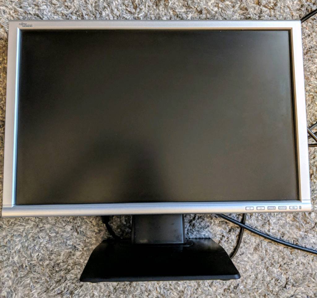 19 inch W9ZA Fujitsu Siemens LCD Monitor with power and VGA cables | in ...