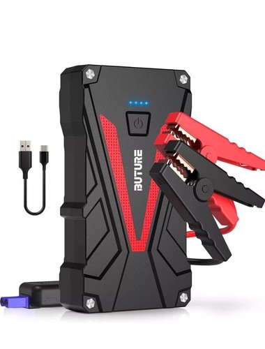 Buture Car Jump Starter Br300, 1500a Peak 13800mah Portable Car Battery Starter - New Br300 for ...