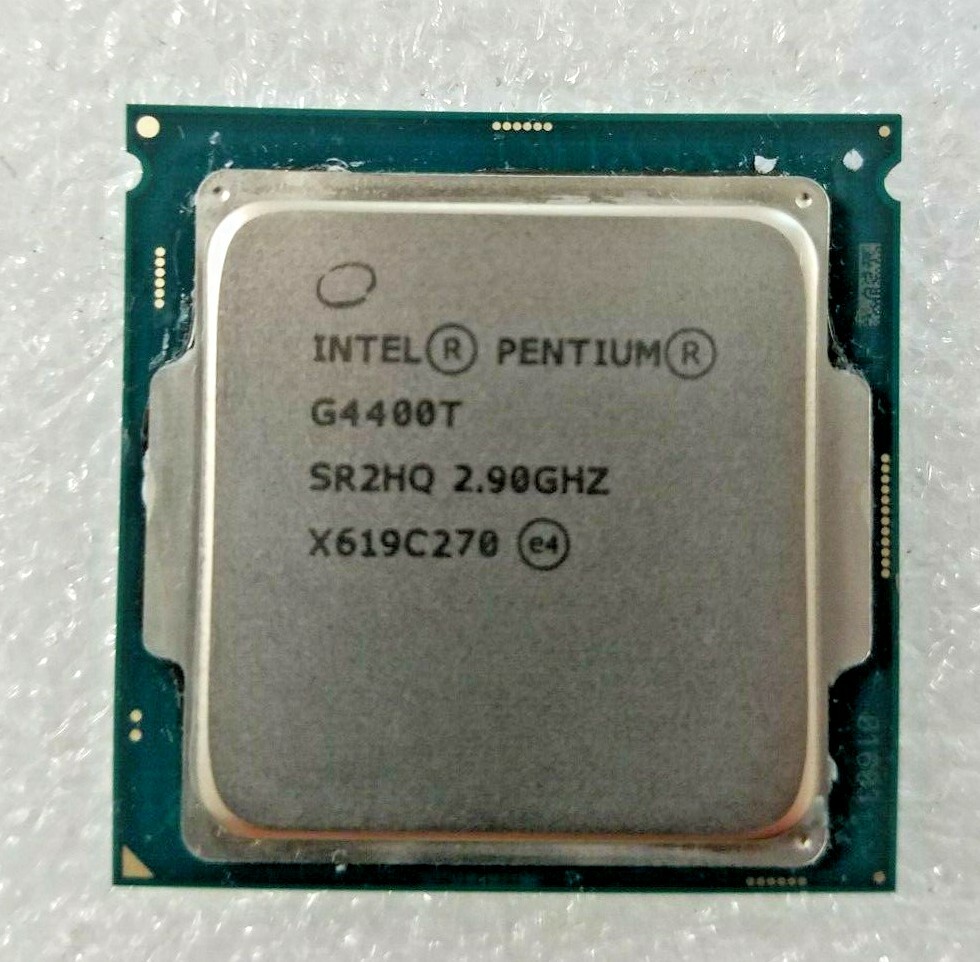 Intel Pentium G4400T Dual-Core CPU 3M Cache 2.9GHz 35W Processor SR2HQ ...