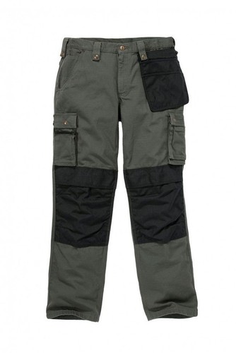 Men's Carhartt Double Knee Duck Painter Pants B136 MOS GREEN Men's Carhartt Double Knee Duck Painter Pants B136 MOS GREEN