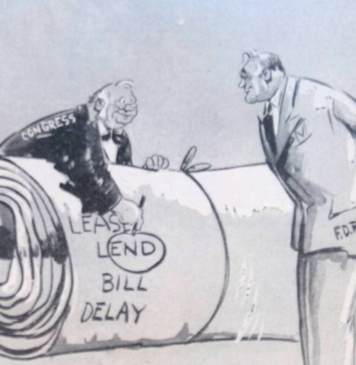 Lend Lease Cartoon
