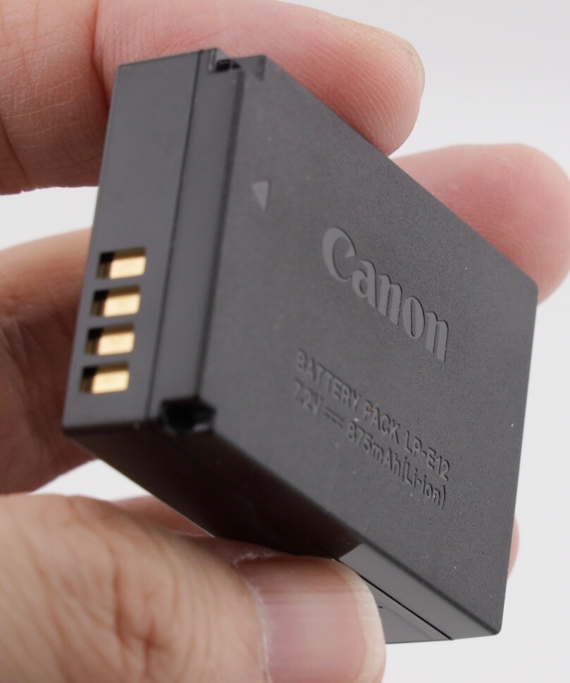 Genuine OEM Original Canon LP-E12 Battery For EOS