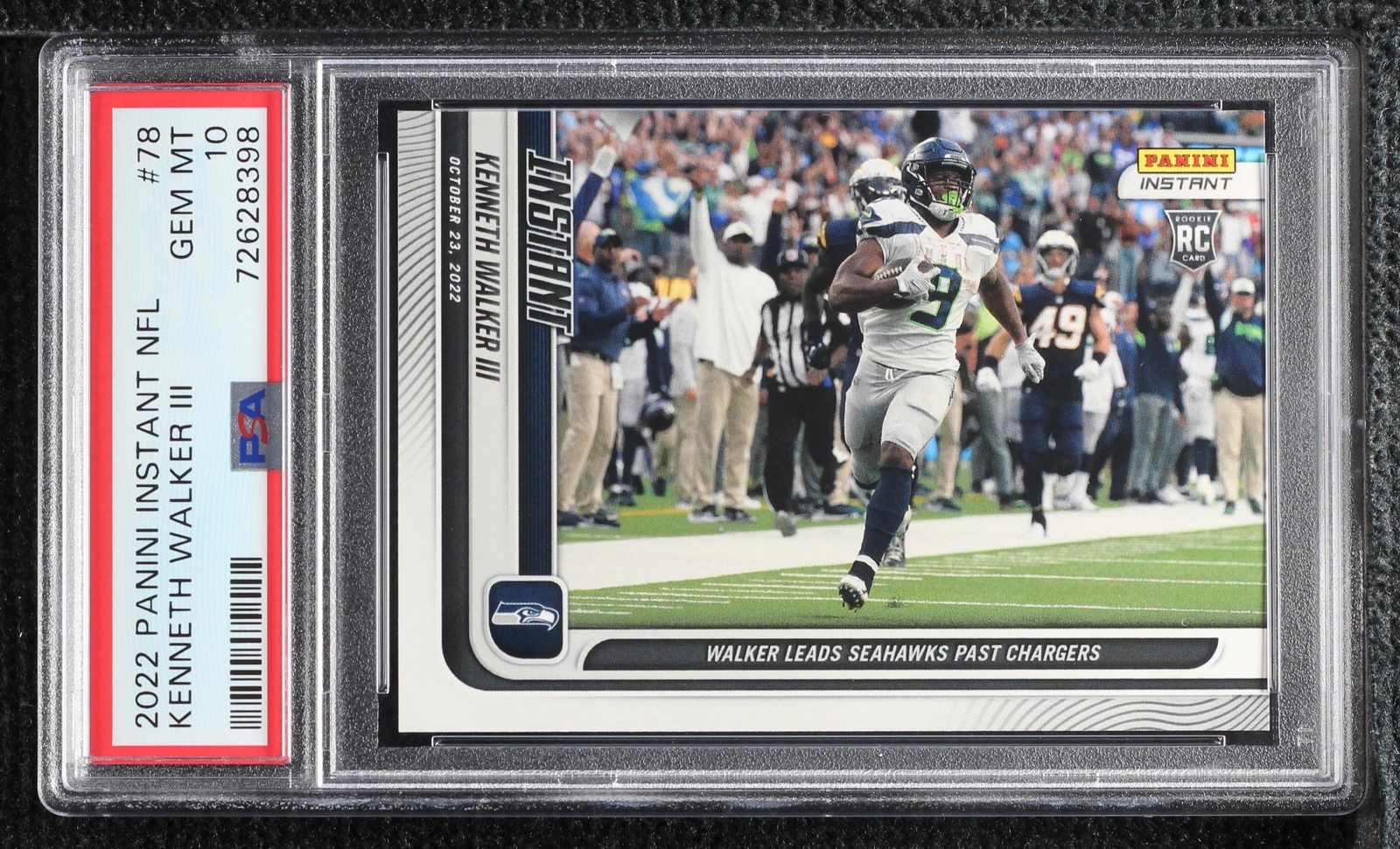 2022 Panini Instant NFL - #78 Kenneth Walker III (RC) for sale online ...