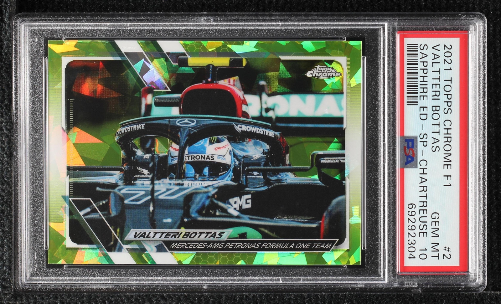 2021 Topps Chrome Sapphire Edition Formula 1 - SP Image Variation ...