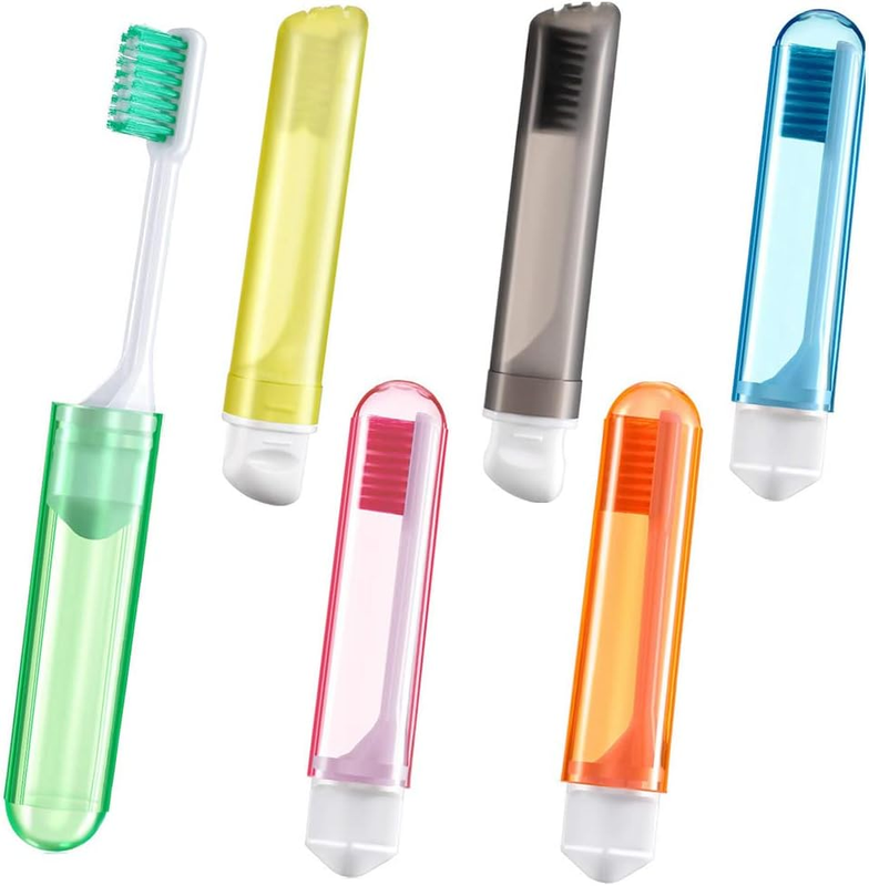 Es 4 Packs | 6 Packs Travel Toothbrush