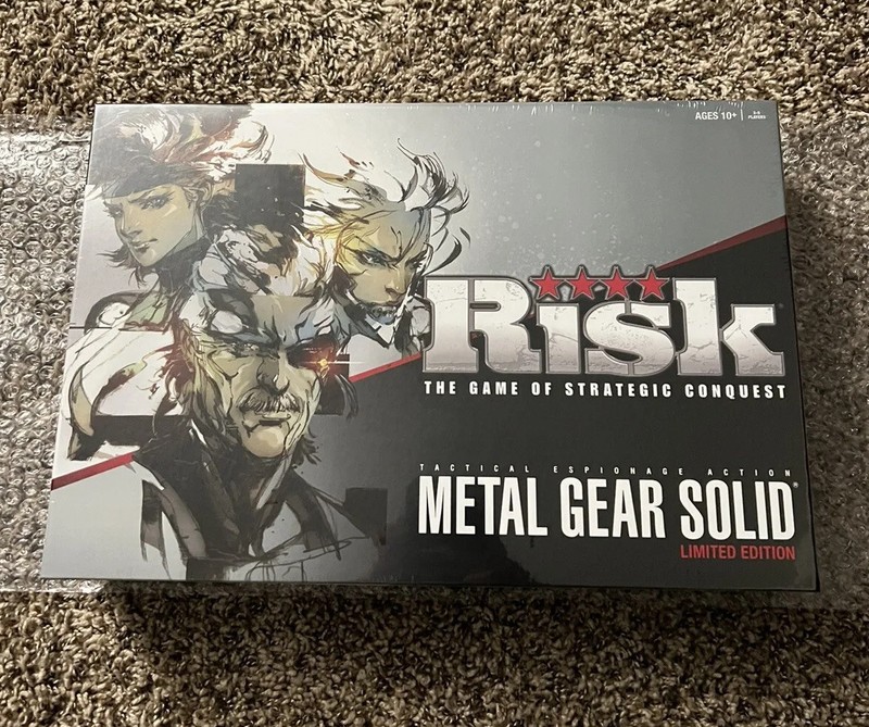 Risk: Metal Gear Solid (2011) Board Game – Board Game Guys