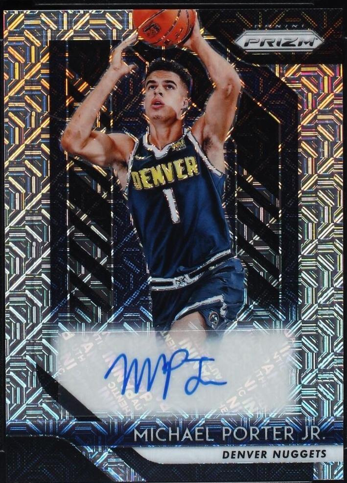 2018-19 Panini Prizm - Rookie Signatures Michael Porter Jr. #RS-MPJ ...