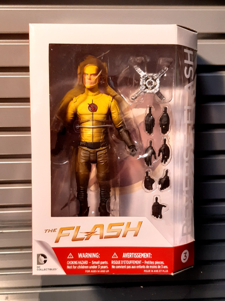 Flash 6 Action Figure DC Collectibles TV Show CW Reverse FLASH zoom arrow lot