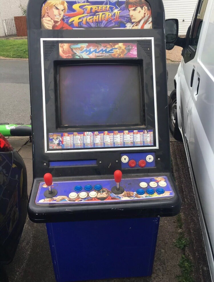 Street fighter two vintage retro arcade machine | in Bidford-on-Avon ...