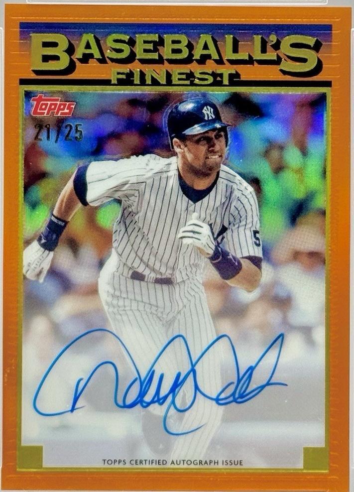 2024 Topps Finest - 1993 Finest Prototypes Autographs Derek Jeter #93A ...