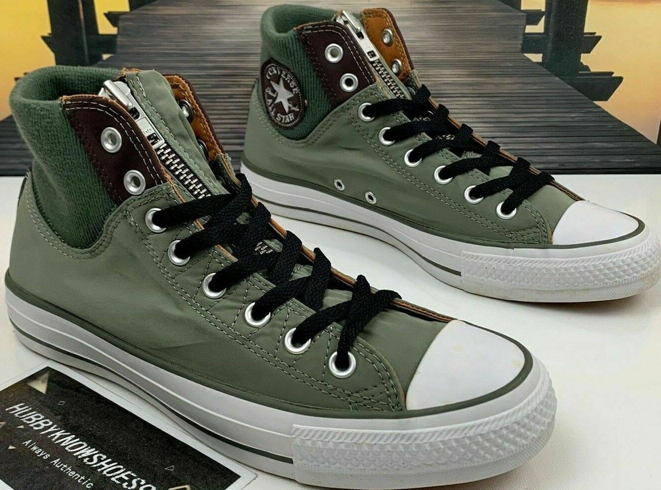 Converse All Star Chuck Taylor MA-1 Zip Hi Zip Shoes Converse All Star Chuck Taylor MA-1 Zip Hi Zip Shoes