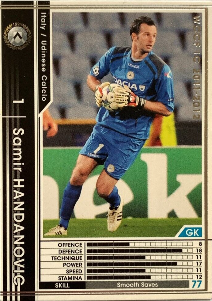 2011-12 Panini WCCF Intercontinental Clubs - #241/384 Samir Handanovic (RC) for sale online | eBay