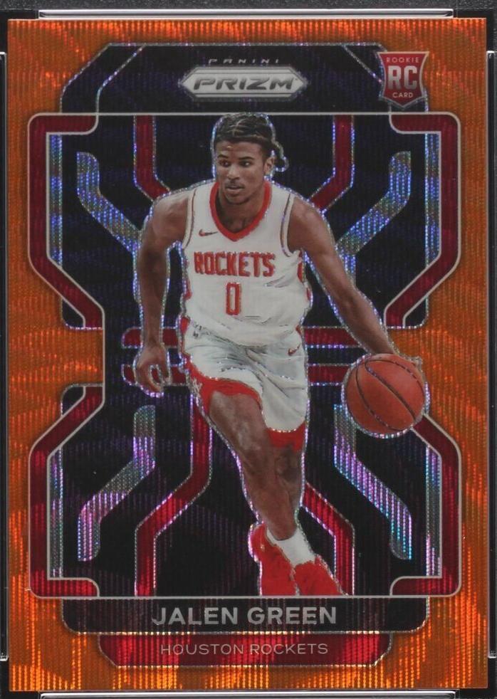 2021-22 Panini Prizm - Jalen Green #306 Orange Wave Prizm /60 (RC) for sale online | eBay