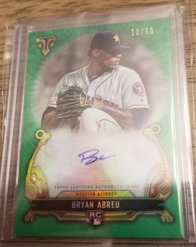Bryan Abreu Baseball Card Database - Newest Products will be shown ...