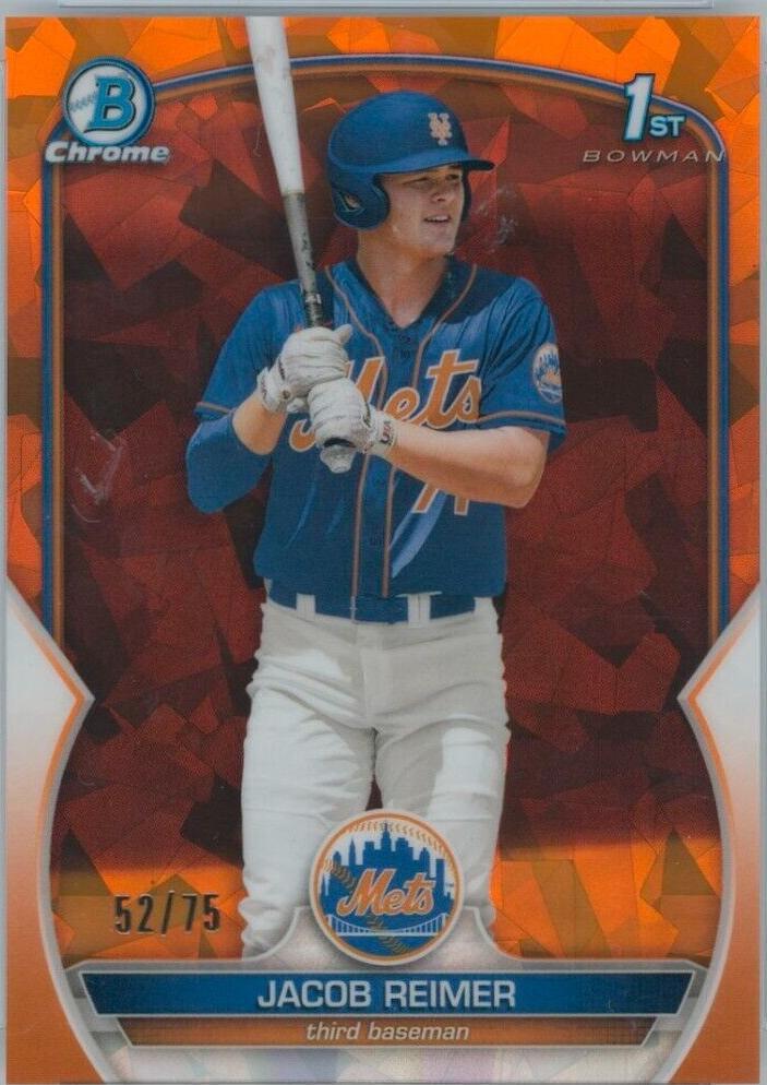 2023 Bowman Chrome Sapphire Edition - Prospects Jacob Reimer #BCP-181 ...