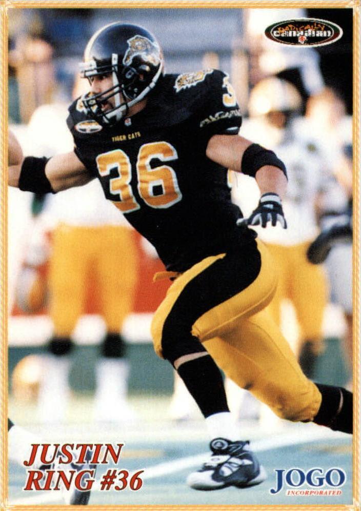 1998 Jogo CFL - Justin Ring #11 for sale online | eBay